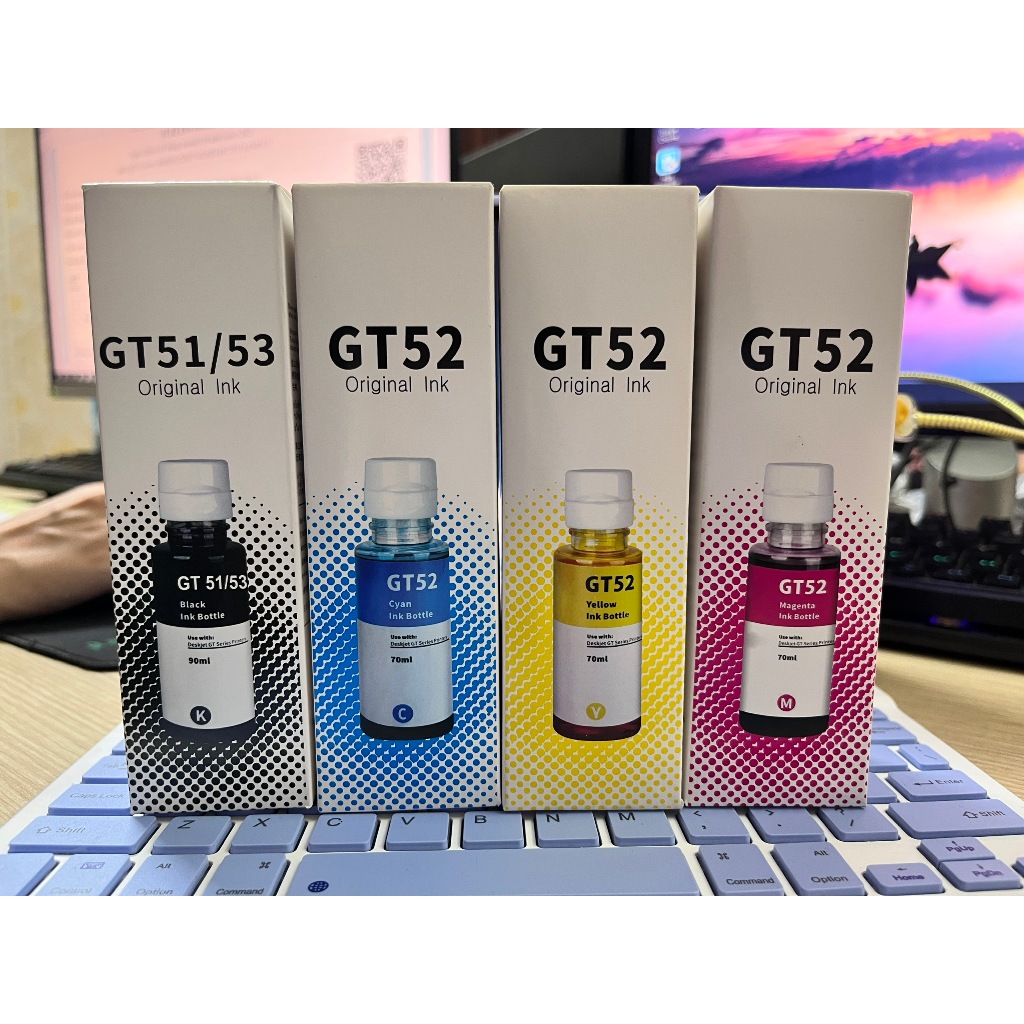 Mực In HP Ink Tank GT52 / GT53 – Refill Ink Chính Hãng Cho Máy HP Ink ...