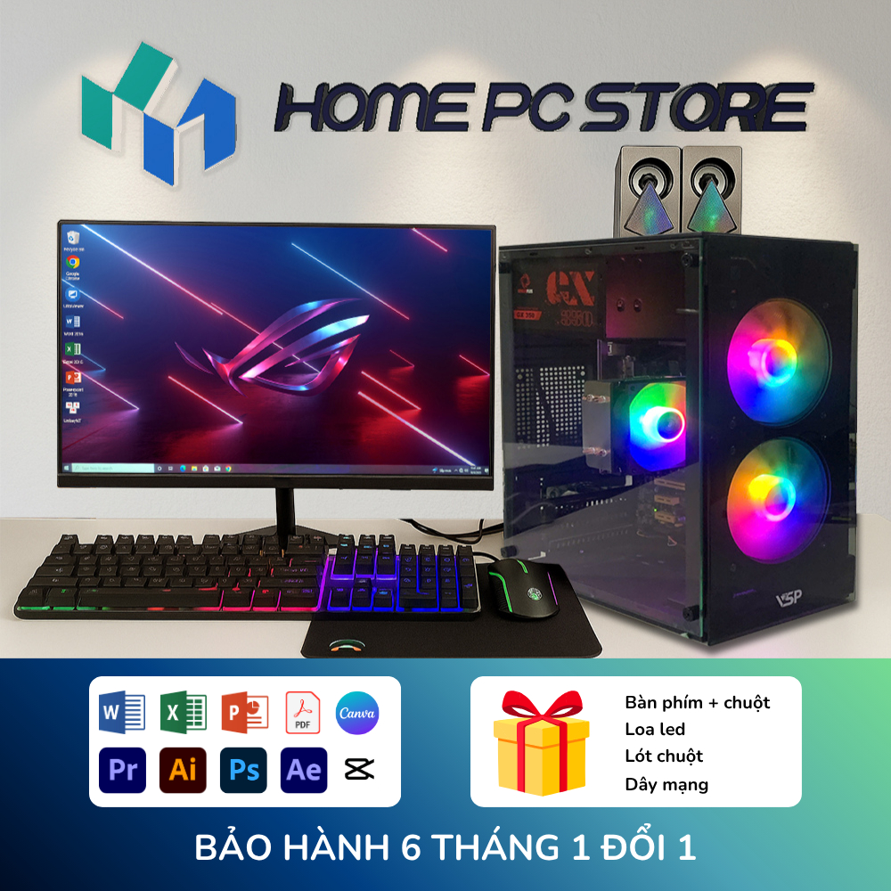 PC GAMING CPU 12 NHÂN 24 LUỒNG RAM 32G VGA GTX 750 CHUYÊN - MMO ...