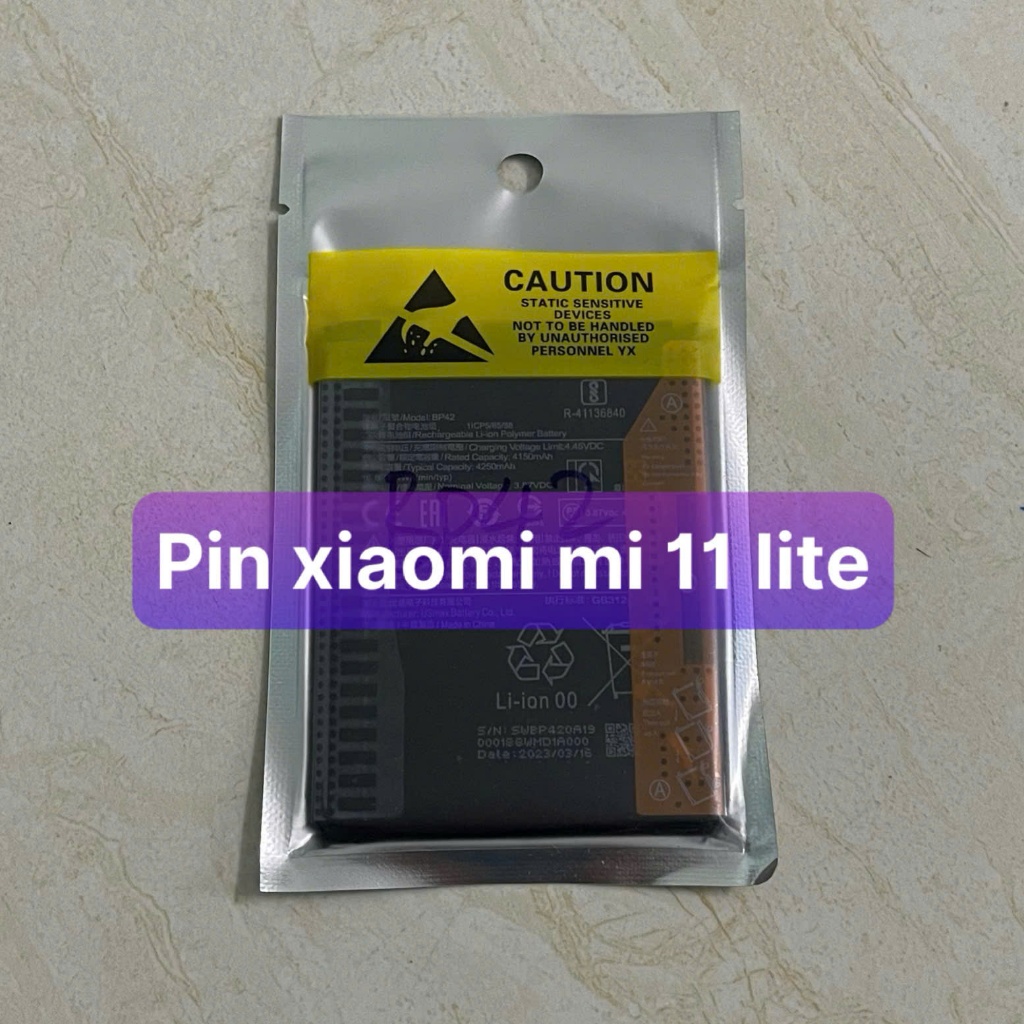 pin xiaomi Mi 11 Lite model BP42 ,bảo hành 6 tháng | Shopee Việt Nam
