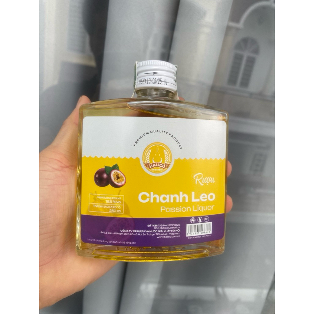 Rươu Chanh Leo Hà Nội Passion 19.5% 250ml | Shopee Việt Nam