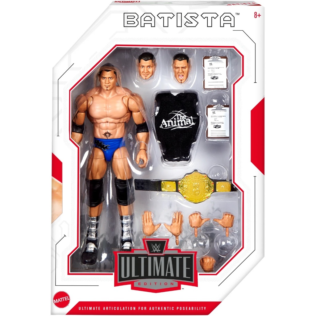 (Hộp Hư Hại - New – Nguyên Seal) Mô Hình WWE Batista - Ultimate Edition ...