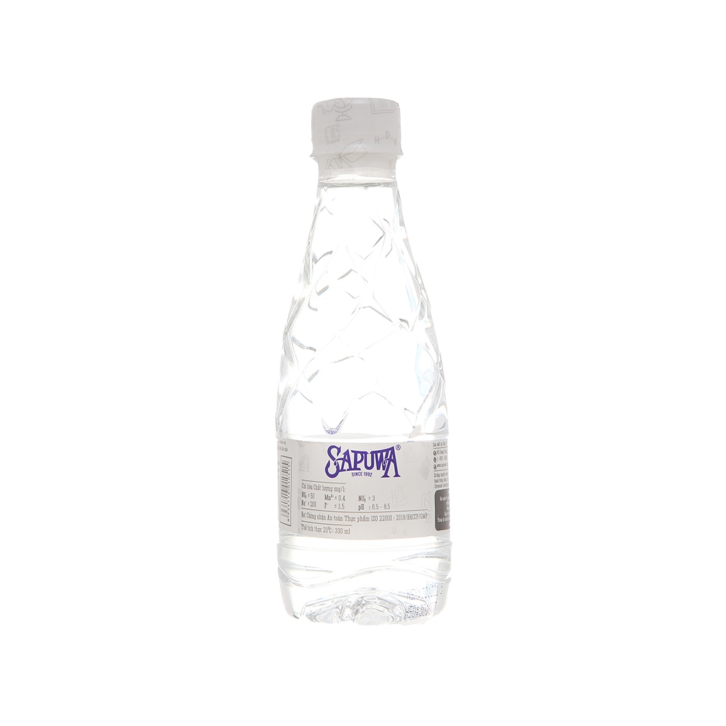 COMBO 10 Chai Nước Tinh Khiết Sapuwa 330Ml | Shopee Việt Nam