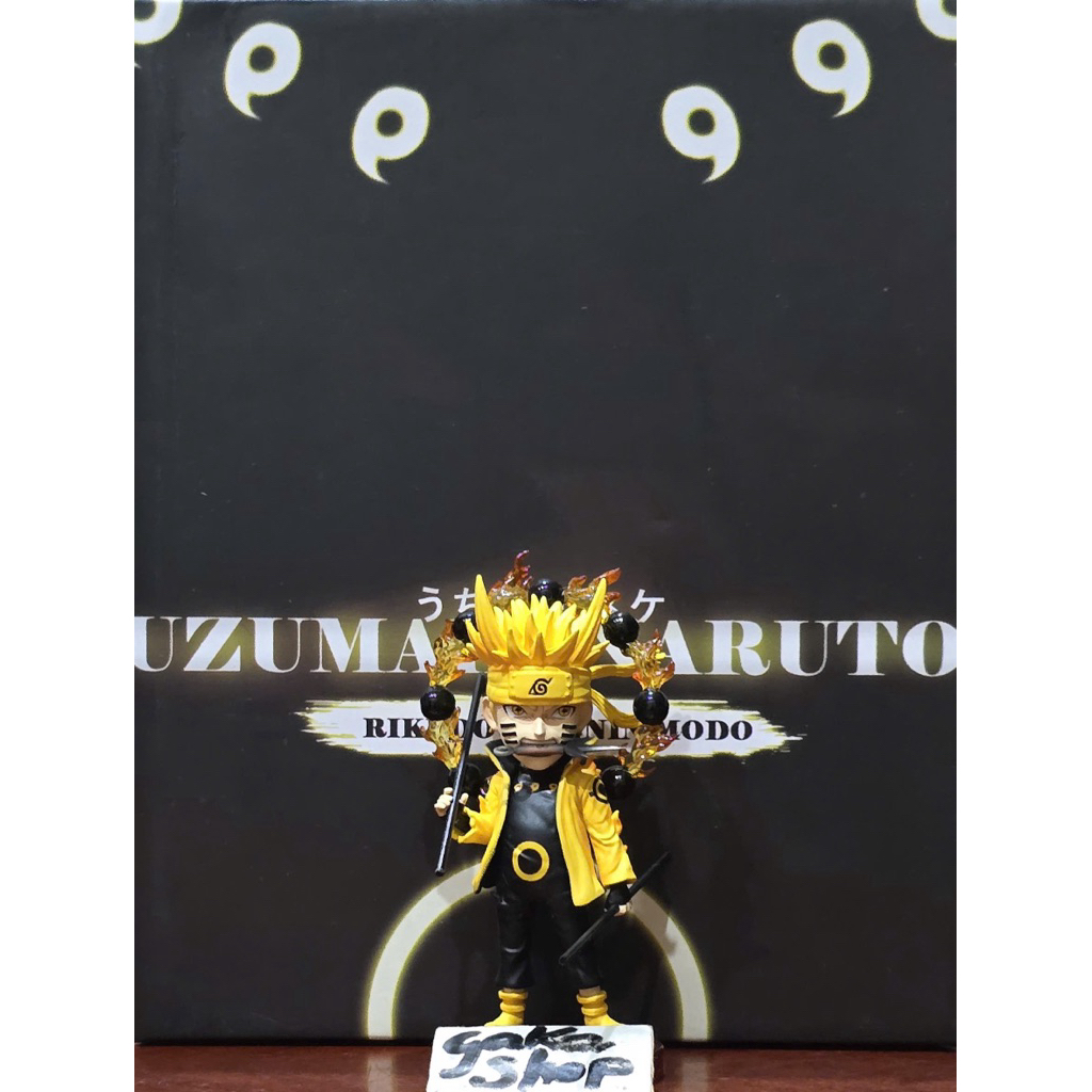 Mô hình Resin WCF chính hãng League Studio Naruto Shippuden Naruto Lục ...