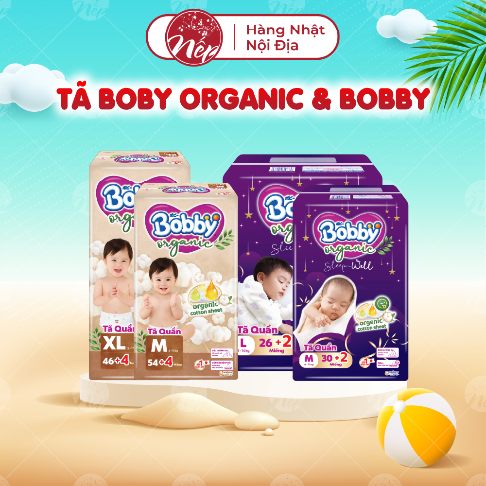 [MUA 1/2 TẶNG QUÀ]Tã/Bỉm Quần Bobby Organic / SleepWell – Chất Liệu ...