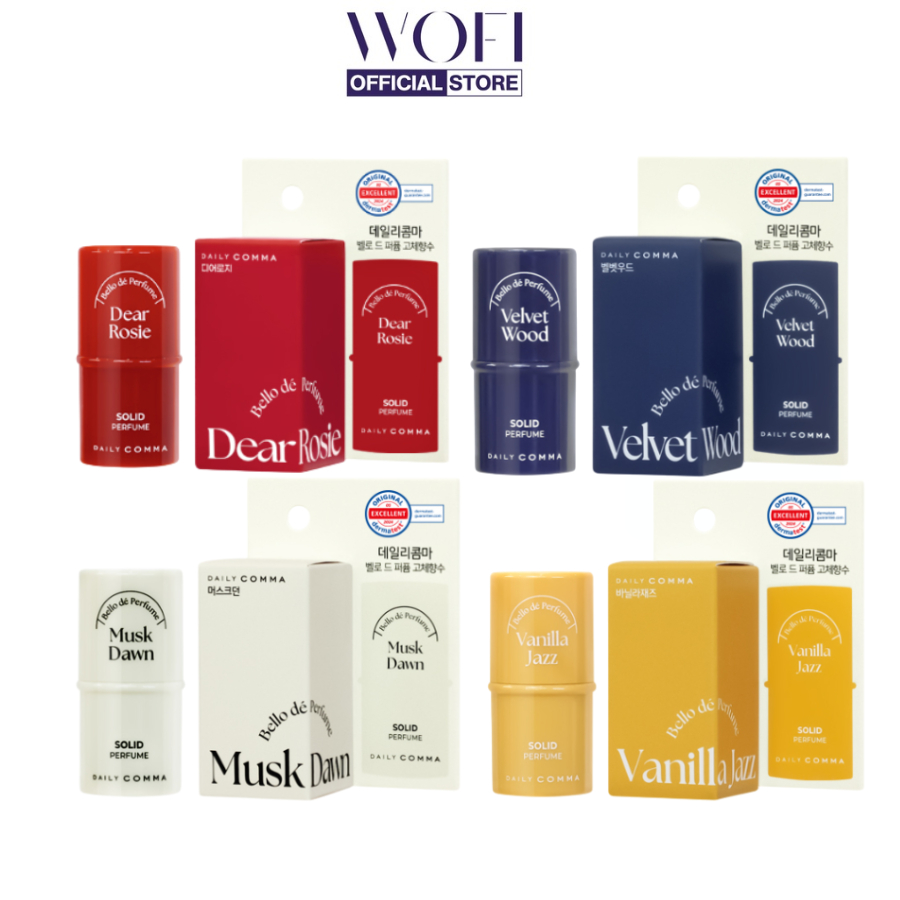 Nước Hoa Sáp Daily Comma Solid Perfume Nước Hoa Khô Mùi Hương Ngọt Ngào ...
