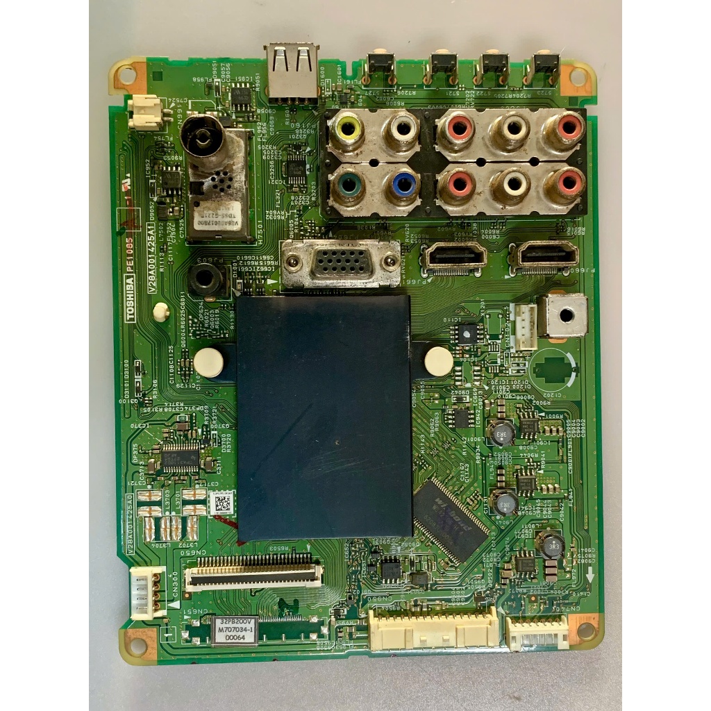 Bo main boar mạch linh kiện tivi tv Toshiba 32pb200v nguồn, xử lý chung ...