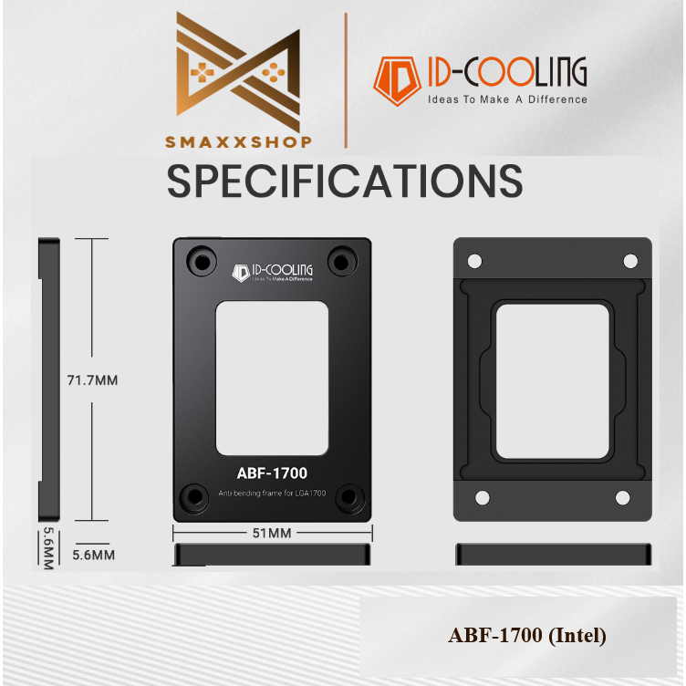 Gông Chống Cong CPU ID-COOLING ABF-1700 (Intel) | Shopee Việt Nam