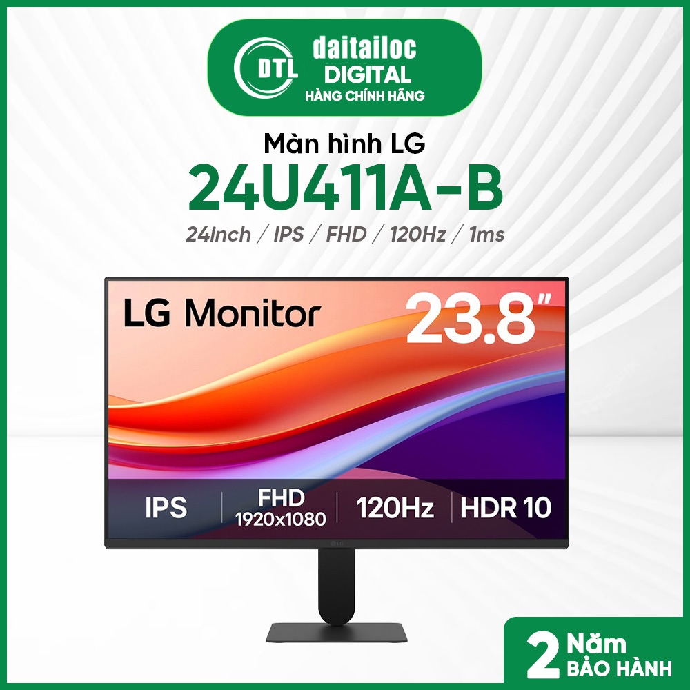 Màn hình LG 24U411A-B 24inch IPS FHD 120HZ 1ms I Chính hãng I Bảo hành ...