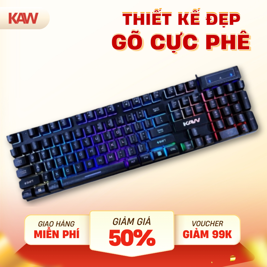 Bàn Phím Giả Cơ KAW K900 Gõ Siêu Nhạy Dành Cho Chơi Game | Shopee Việt Nam
