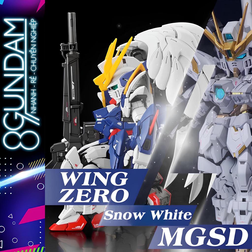 [CÓ SẴN] Mô Hình Lắp Ráp MGSD Wing Zero / Snow White Fighter GG (tặng ...
