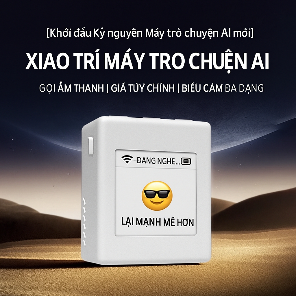 Loa AI Vuông - Model Qwen Deepseek - ESP32 S3 Xiaozhi | Shopee Việt Nam