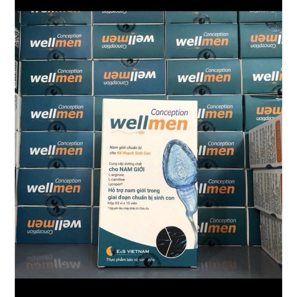 Wellmen Conception Bổ Tinh Trùng- Tăng chất lượng tinh trùng, cải thiện ...