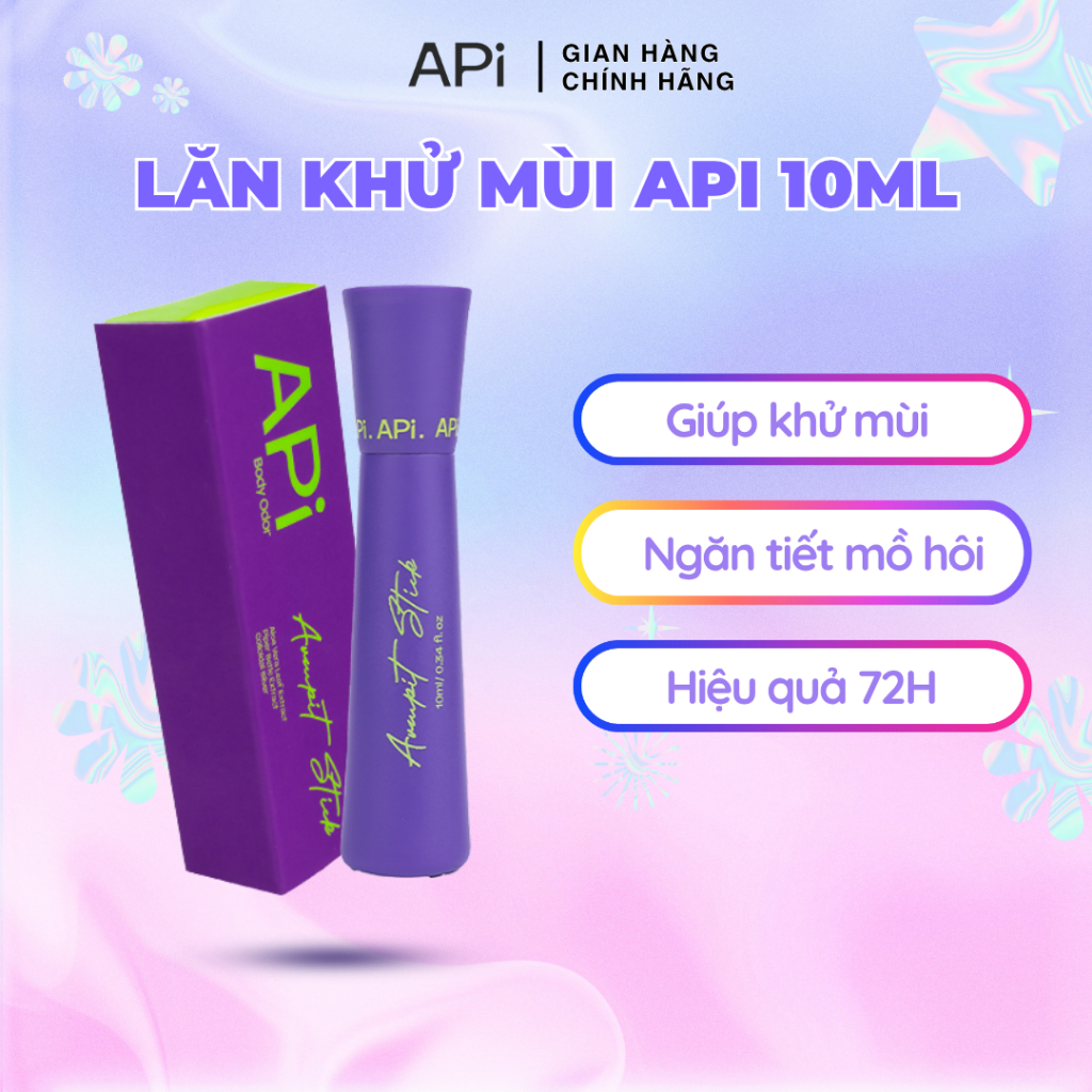 Lăn khử mùi APi giảm thâm nách, giúp khử mùi hôi nách, lăn nách API BODY ORDOR trị thâm nách ...