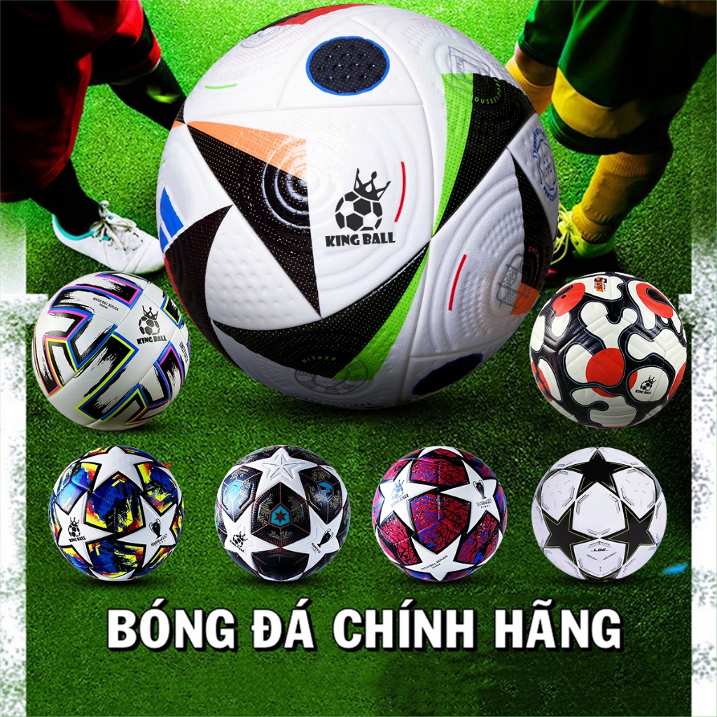 Trái Banh Chính Hãng King Ball Bóng Đá Số 3 4 5 Trẻ Em Ngoại Hạng ...