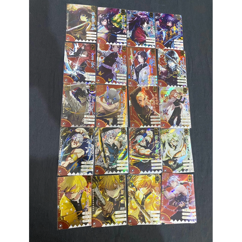 Thẻ rank SSR Kimetsu no yaiba | Shopee Việt Nam
