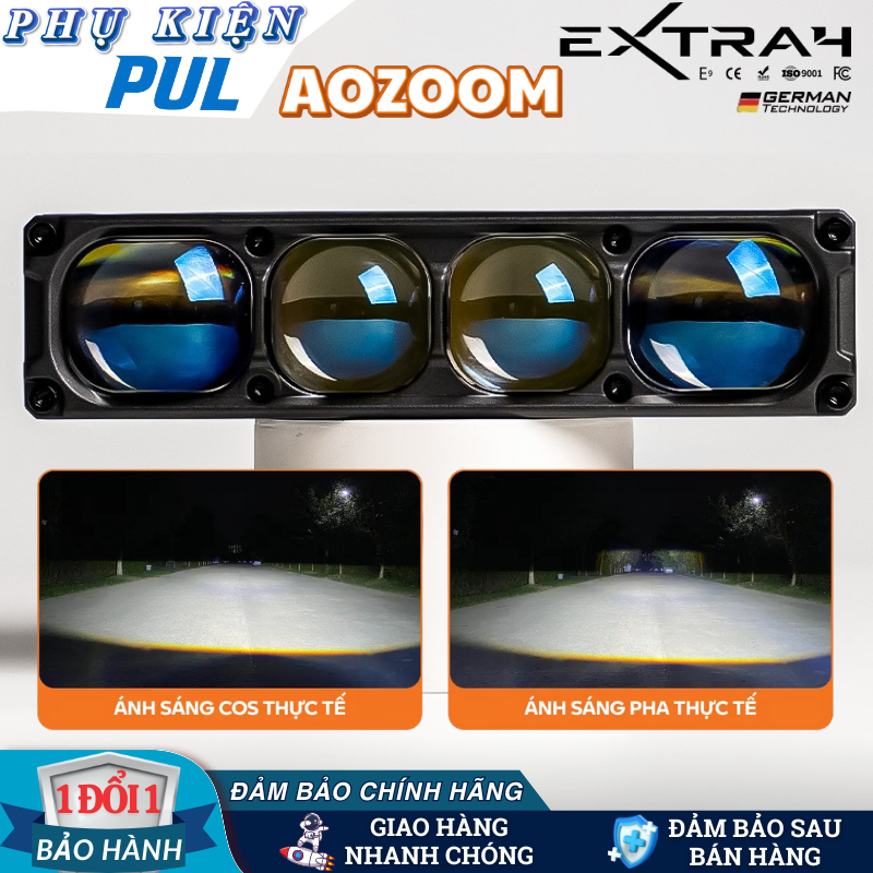 Aozoom EX4 – Đèn Led Trợ Sáng Aozoom Ex4, Công Suất 108W, Ánh Sáng ...