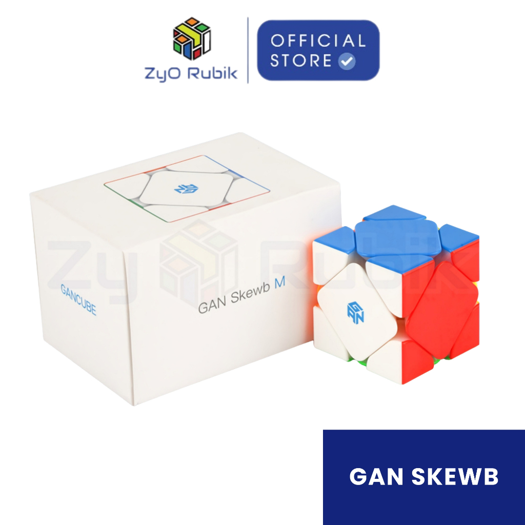 [Rubik skewb] Rubik Biến thể Rubik Gan Skewb M Stickerless có nam châm ...