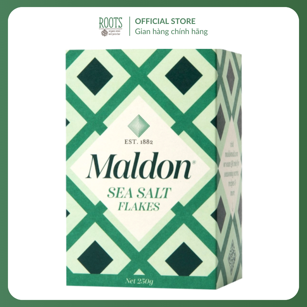(Ship hỏa tốc) MALDON - Muối Biển Dạng Vảy, Sea Salt Flakes (250g ...