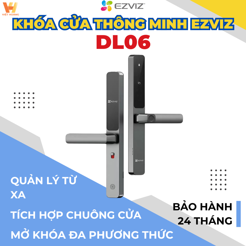 Khóa điển tử thông minh Ezviz CS-DL06 | Shopee Việt Nam
