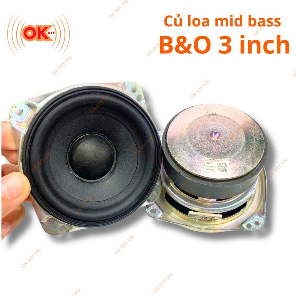 Loa mid bass 3 inch B&O – Chuyên dùng DIY loa 2.0, 2.1 | Shopee Việt Nam