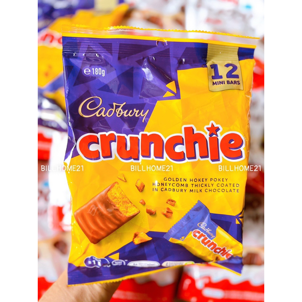 Kẹo Cadbury Crunchie Mini Bars – món socola quốc dân của Úc | Shopee ...