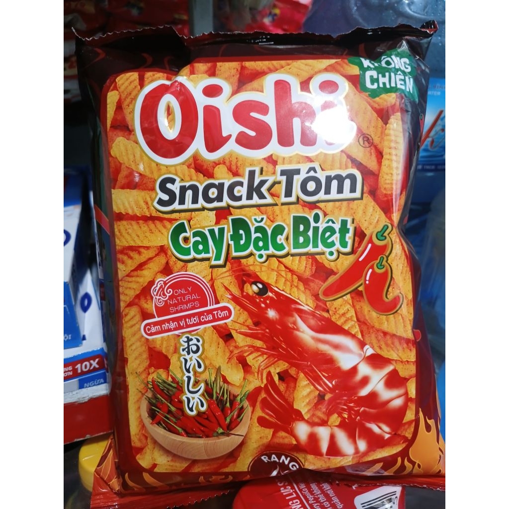 Snack OISHI Tôm Cay Đặc Biệt 34g | Shopee Việt Nam