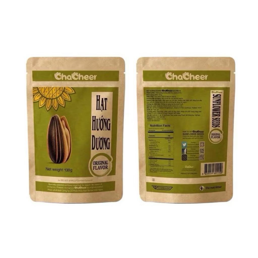 [Combo 3 gói ]Hướng Dương Chacheer 130g | Shopee Việt Nam