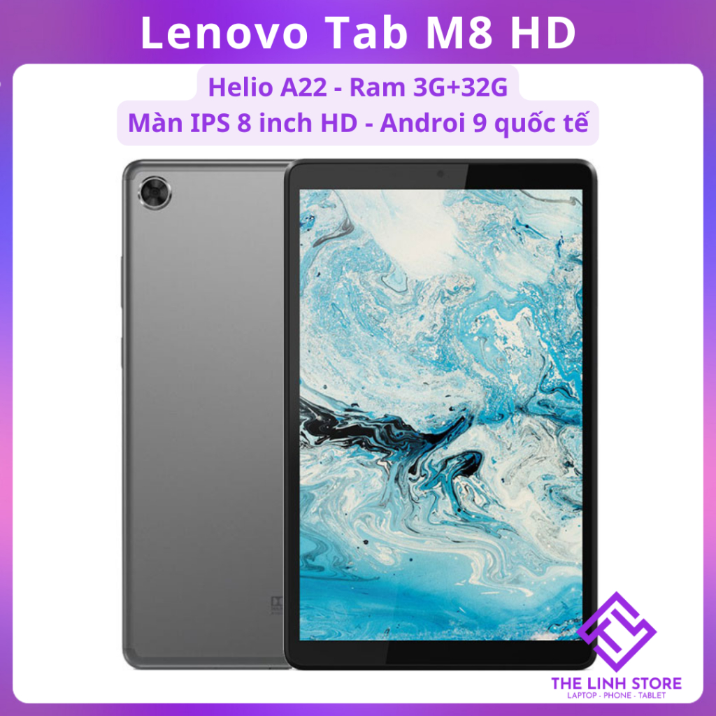 Máy tính bảng Lenovo Tab M8 HD 8505X - Helio A22 màn 8 inch | Shopee ...