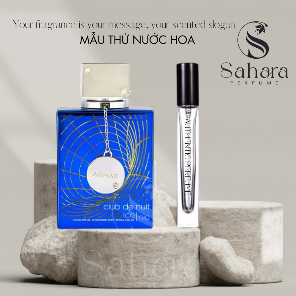 Club de nuit Iconic EDP 10ml | Nước hoa nam Armaf (Clone Bleu) | Sahara ...