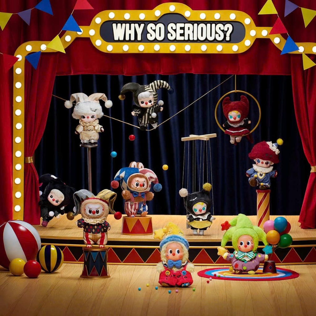 [chính hãng] Hallowen Why so serious móc khoá gấu bông blind box ...