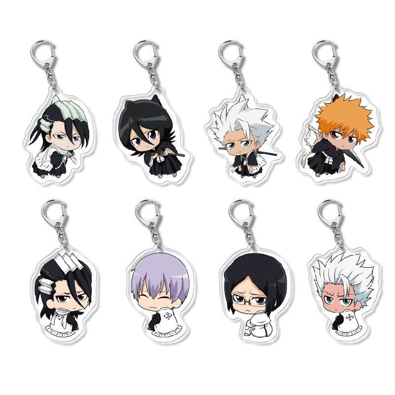 Móc khóa Bleach Chibi – Ichigo, Rukia mini dễ thương, phụ kiện anime ...