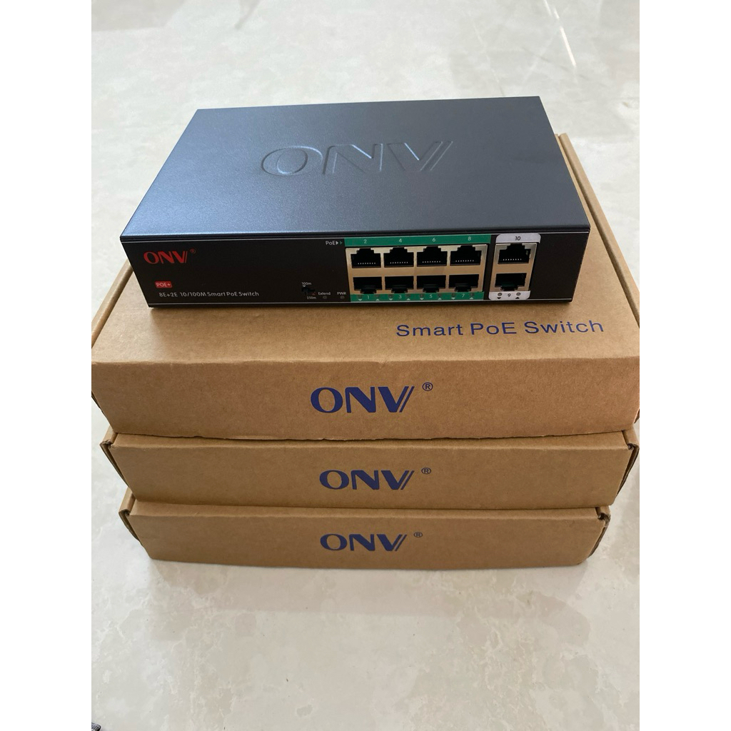 Bộ chia mạng POE Switch ONV-H1108PSD (8 Port POE )/ ONV-H1064PSD(4port ...