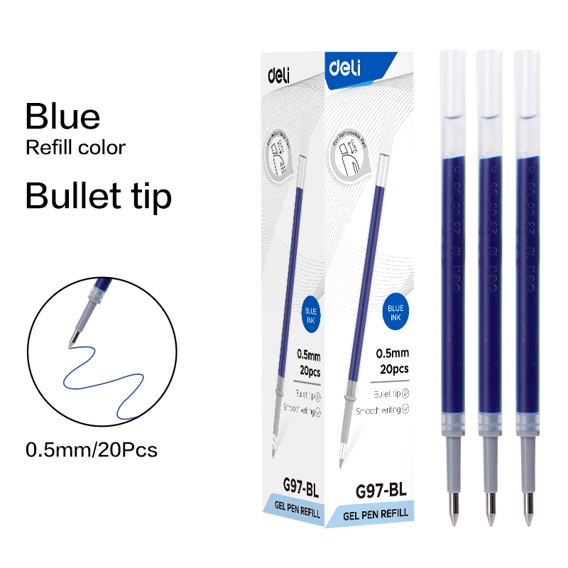 Combo 20 Ruột bút gel Deli EG97, S206 nét 0.5mm dùng thay thế ngòi bút ...