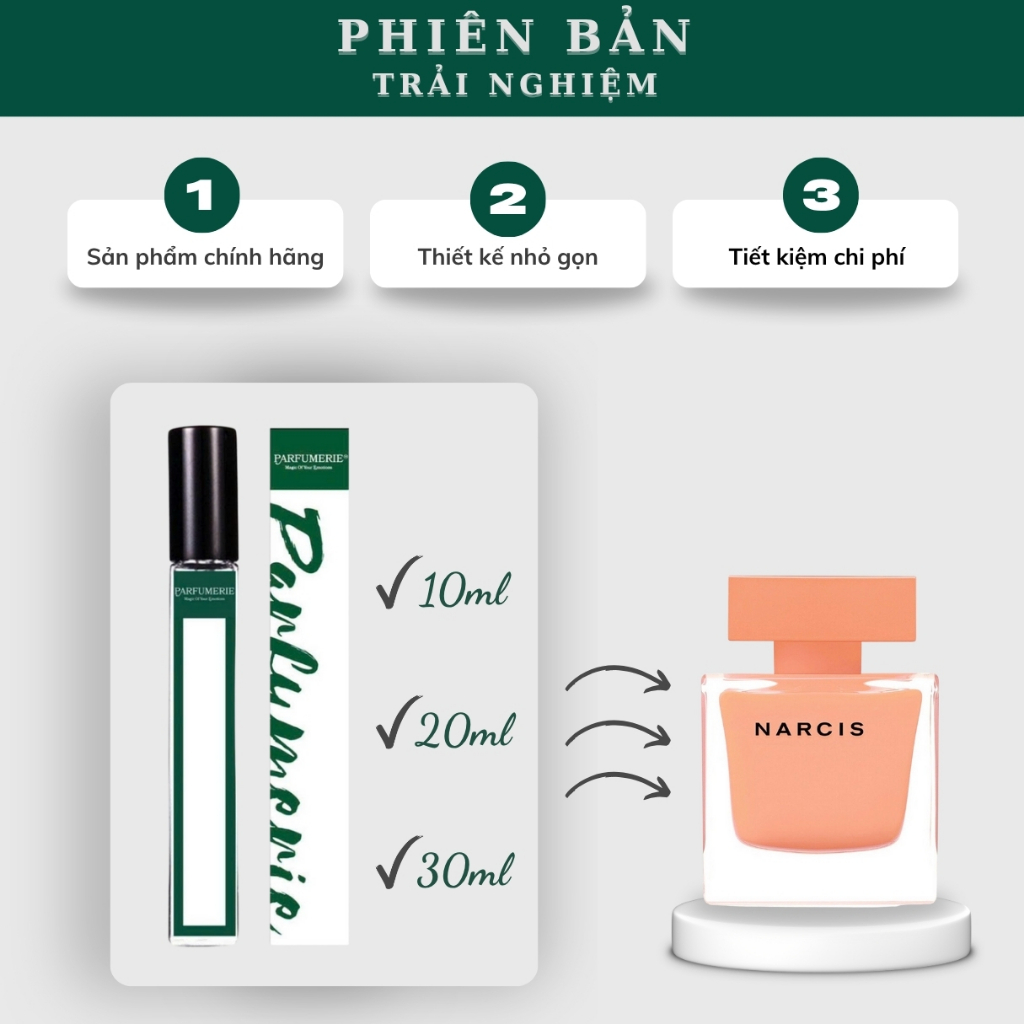 Nước hoa nữ NAR Cam Ambree phiên bản trải nghiệm chính hãng ...