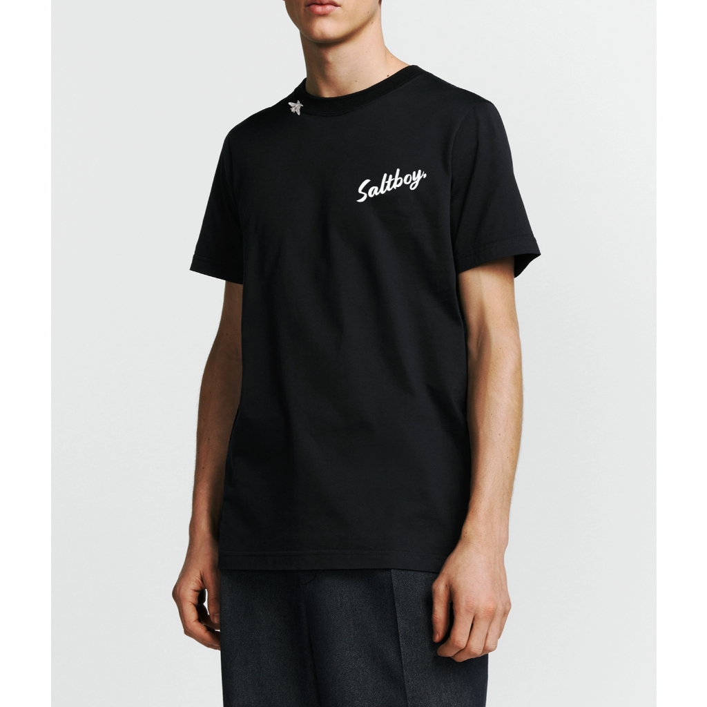 [SALTBOY.] Áo Thun Nam Nữ Unisex Oversize Cotton Cao Cấp Màu Đen ...