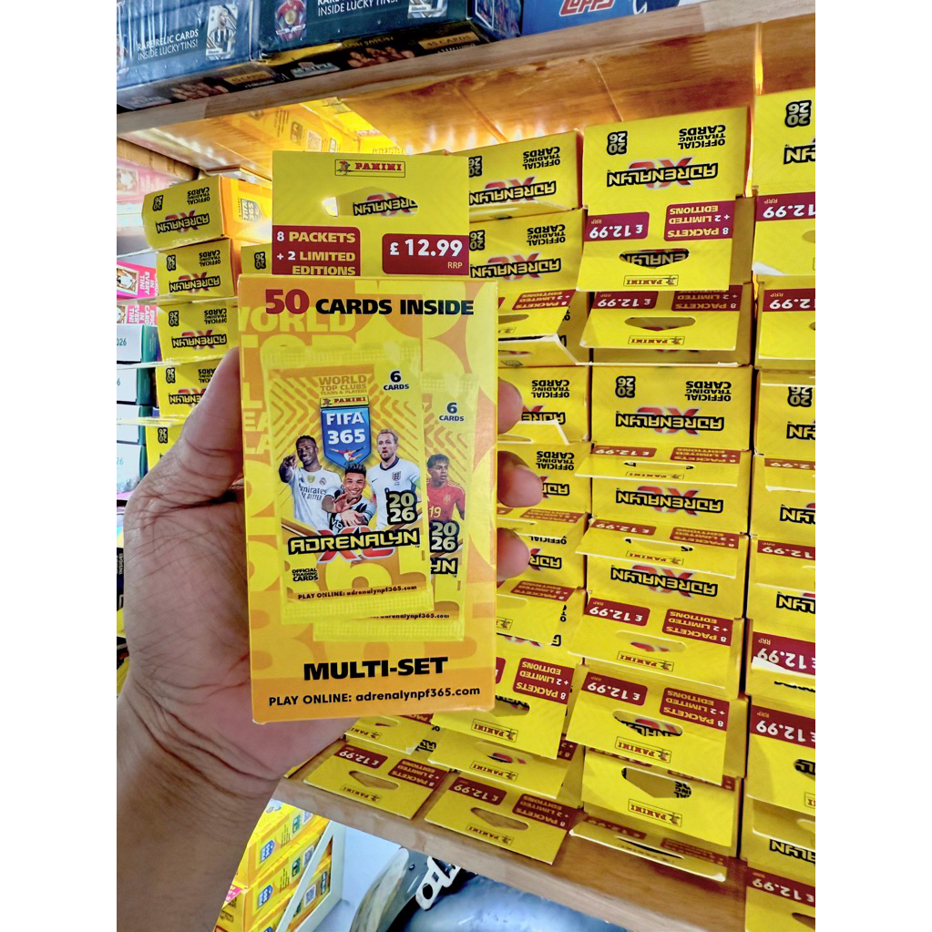 [ Multi Set Panini 365 2026 ] Hộp Chứa Gói Thẻ Multi Set Panini ...