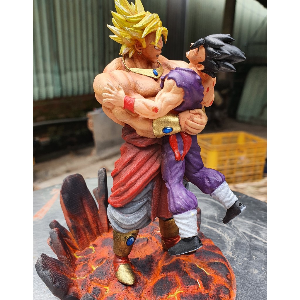 Mô Hình Gohan vs Broly 20cm – Dragon Ball Super, Tô Màu Thủ Công, Decor ...