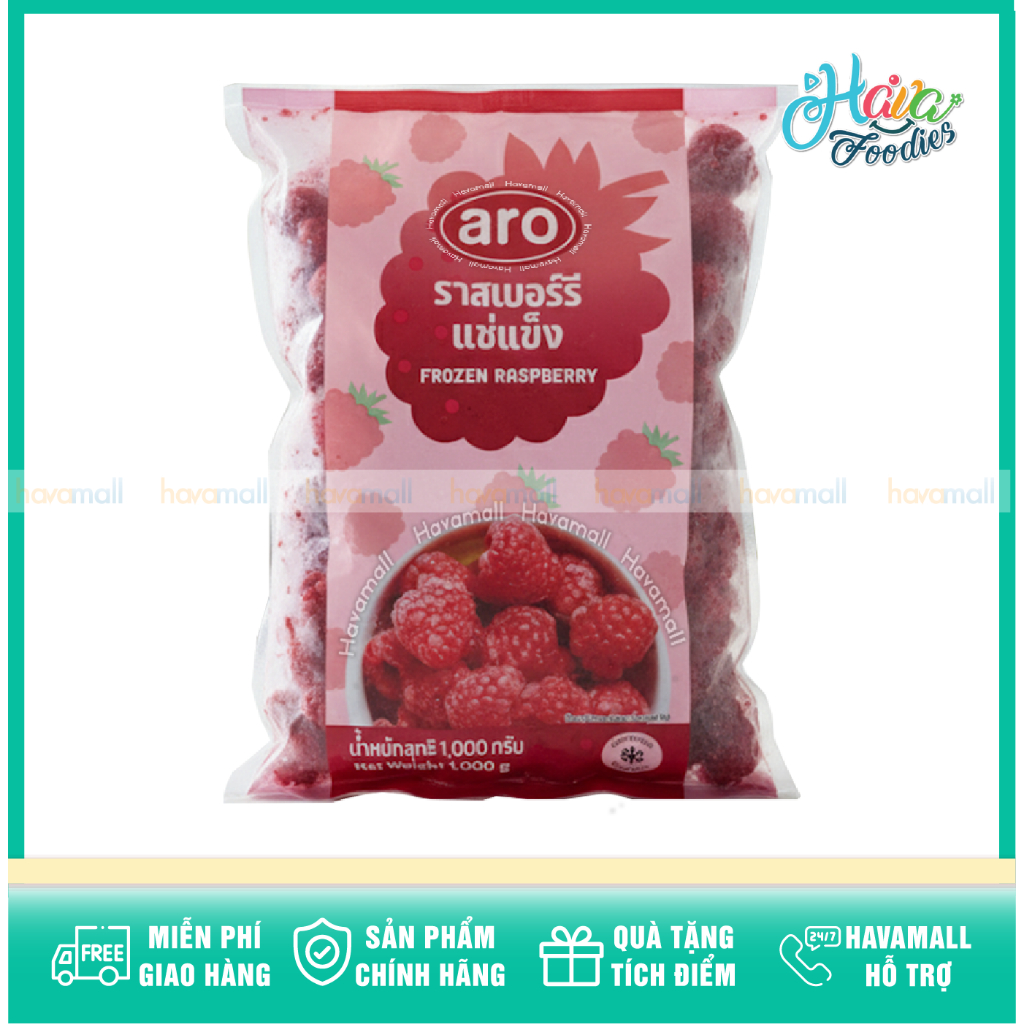 [HỎA TỐC] Mâm Xôi Đỏ Đông Lạnh ARO 1kg – Aro Red Frozen Raspberry ...