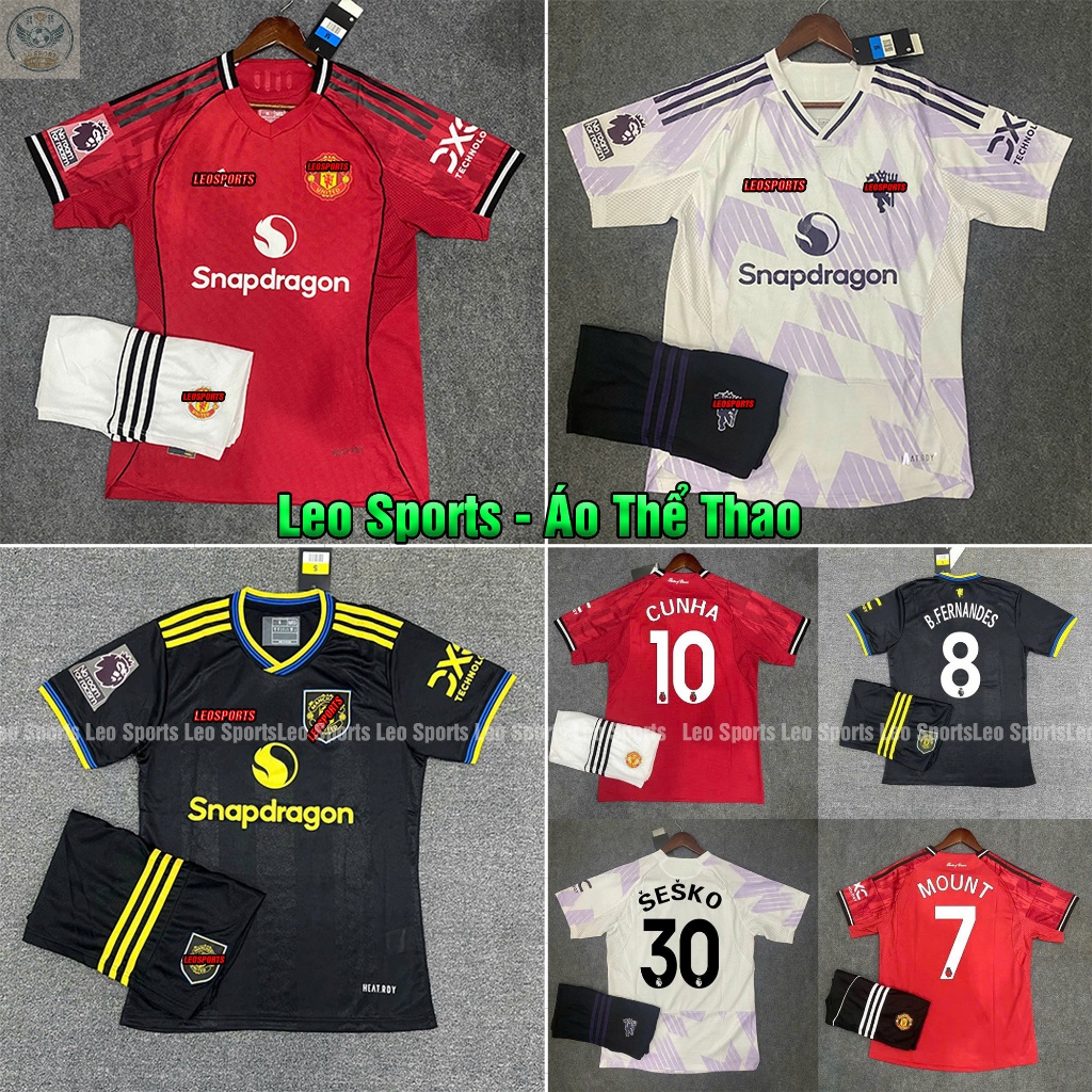 Bộ Quần Áo Đá Bóng/ Đá Banh CLB Manchester United 25/26 ( In Sẵn ) - Hàng Thailand Cao Cấp ...