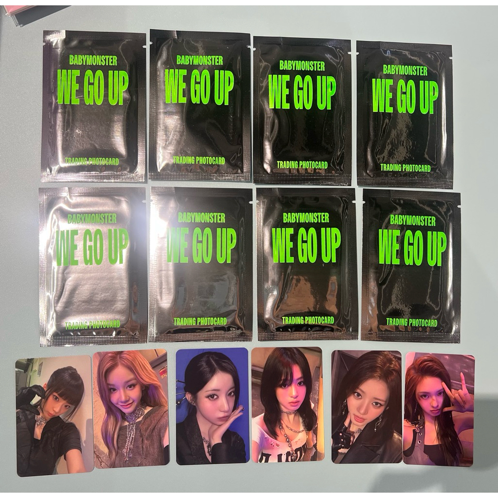 BABYMONSTER MERCH WE GO UP chính hãng | Shopee Việt Nam