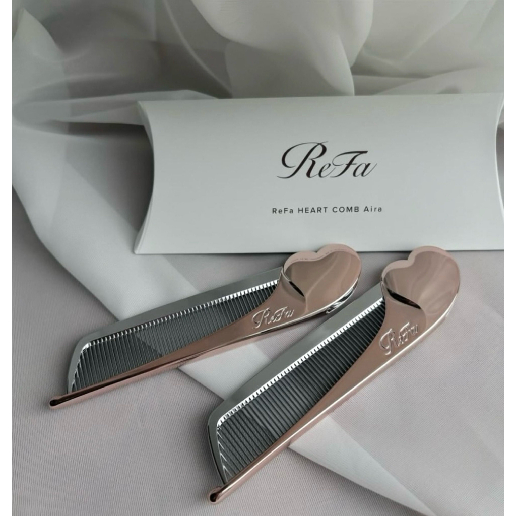 Sẵn - Lược Chải Tóc “ReFa HEART COMB Aira” Chính Hãng Nhật Bản 🇯🇵 ...
