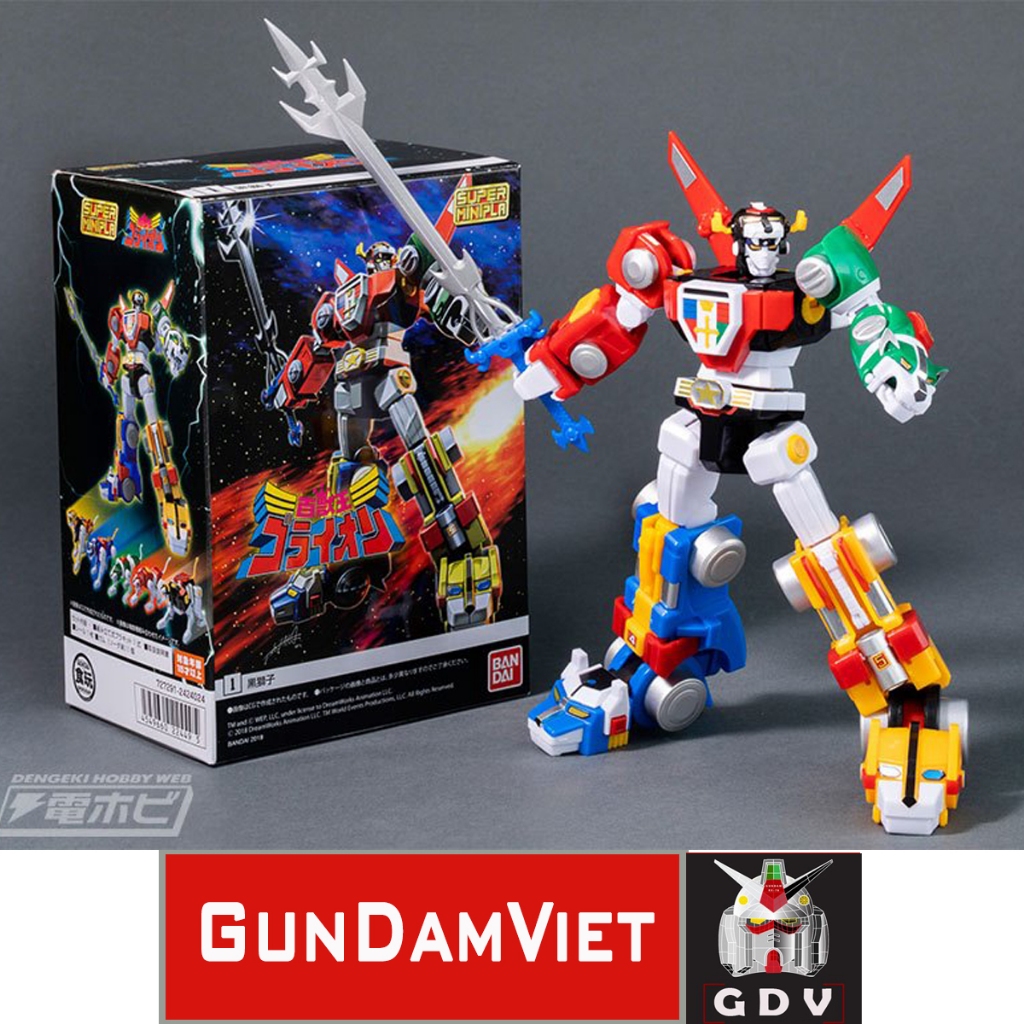 [Hàng Có Sẵn] Mô hình lắp ráp Hesman Bandai SMP Voltron /Golion ...