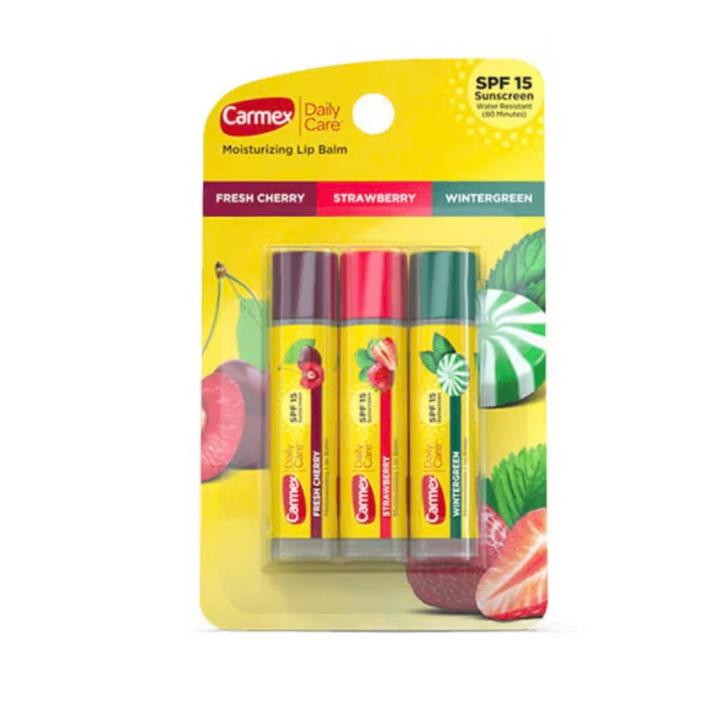 (Hàng Mỹ)Son dưỡng môi Carmex lip balm nhiều loại | Shopee Việt Nam