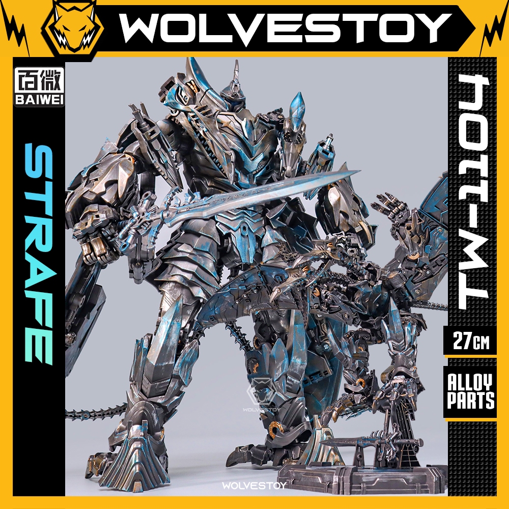 Mô Hình Baiwei TW-1104 Strafe Age of Extinction Transformable Robot ...