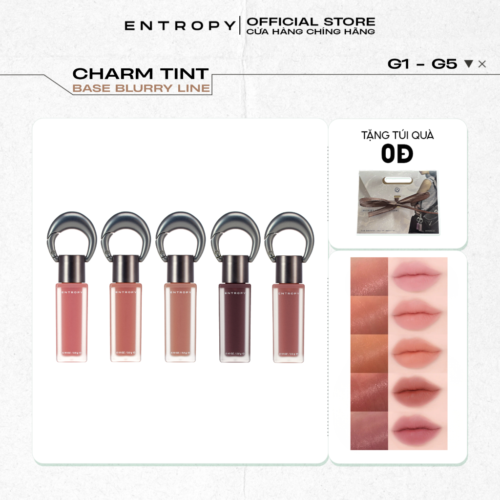 [Võ Hà Linh x Entropy] Son Charm Tint Base Blurry Mịn Lì Nhẹ Tênh – Làm ...