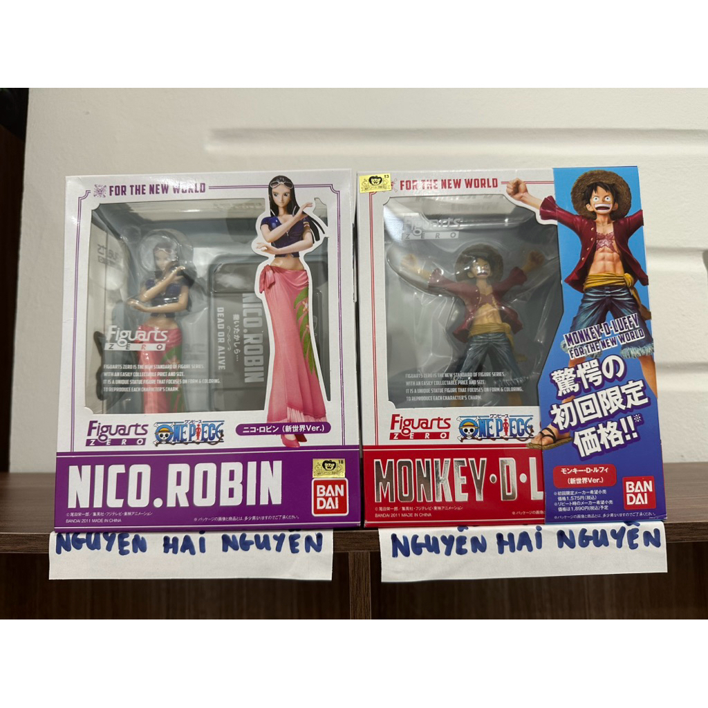 [ FIGUARTS ZERO ] Mô Hình Bandai Figuarts Zero One Piece Luffy Robin For The New World 2011 ...