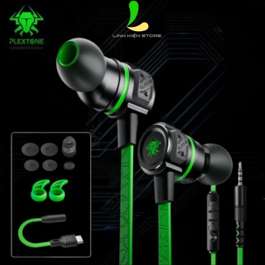 Tai Nghe Plextone G20 Mark IV - Tai Nghe Nhét Tai Có dây Gaming Jack 3 ...