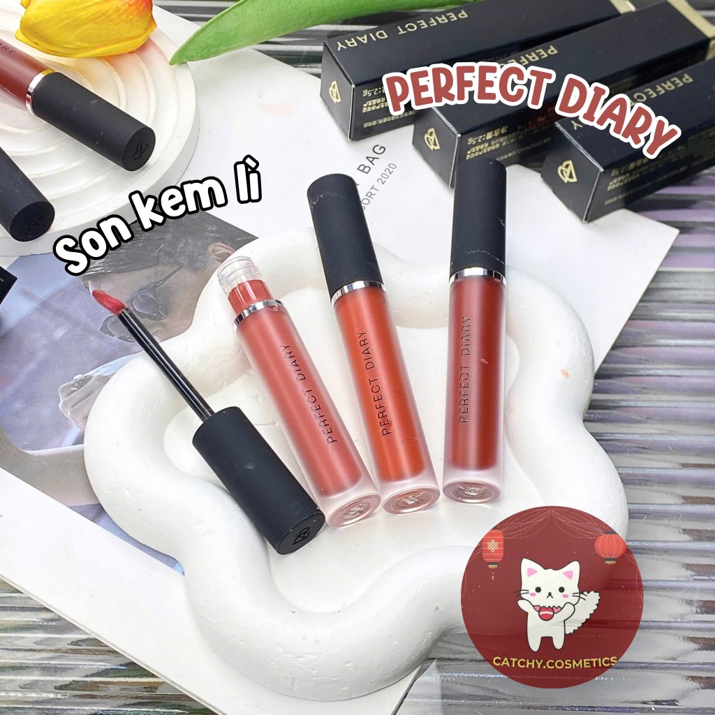 [PERFECT DIARY] Son Kem Lì Perfect Diary Vỏ Đen Dreamworld Matte Lip ...
