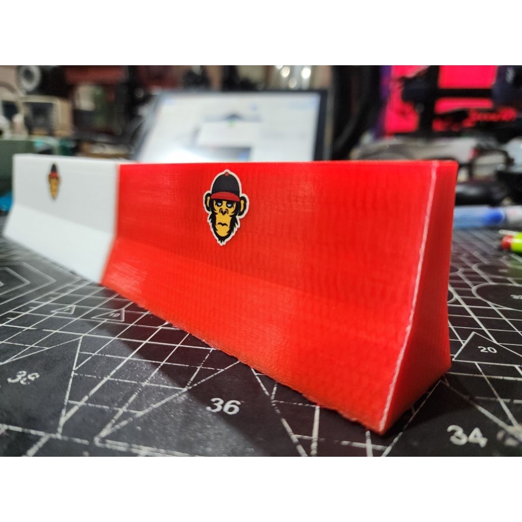 Fingerboard Skateboard obstacle Jersey Barrier 3D Printed. Van truot ...