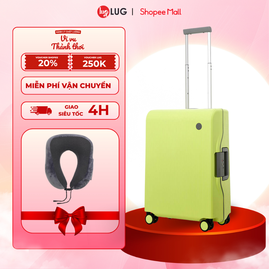 Vali Kéo Du Lịch Lug Echolac S20/S24/S28 PW004 Nhựa PP Hạn Chế Bể Vỡ ...